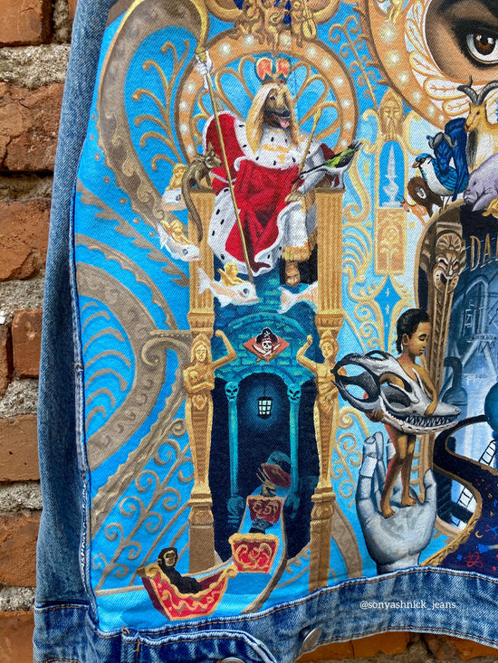 Hand painted denim jacket – Custom Painted Jackets