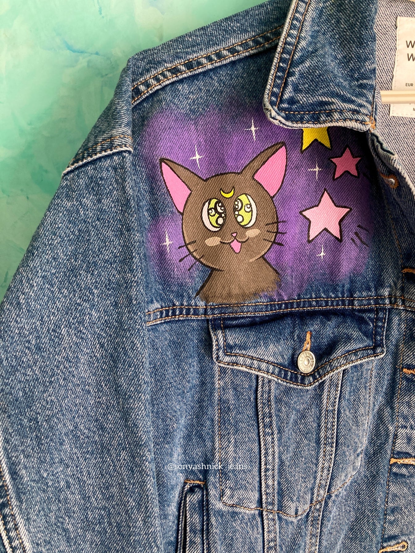 Painted anime jacket – Custom Painted Jackets